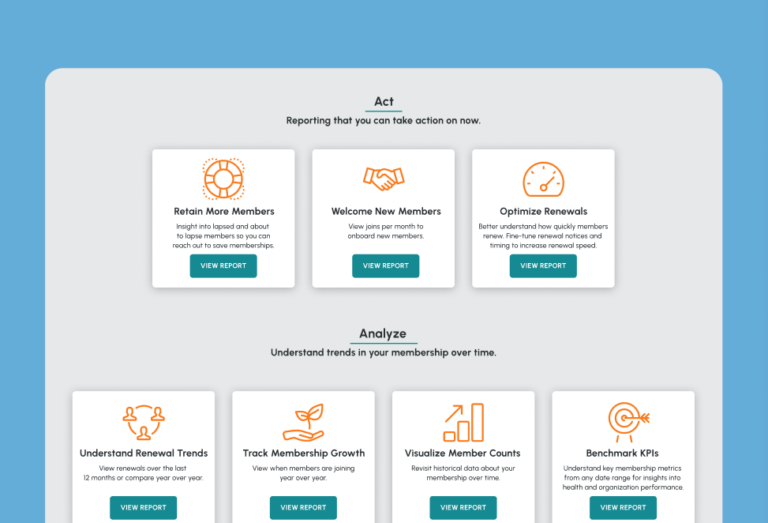 Reporting | MemberClicks